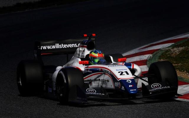 Stevens finishes final pre-season test on top - Formula Scout