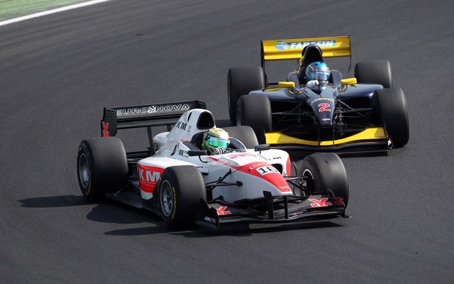 Sato triumphs in race one - Formula Scout