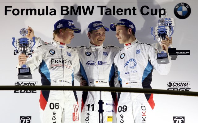 Menzel beats Hansson to win race two of Formula BMW final - Formula Scout