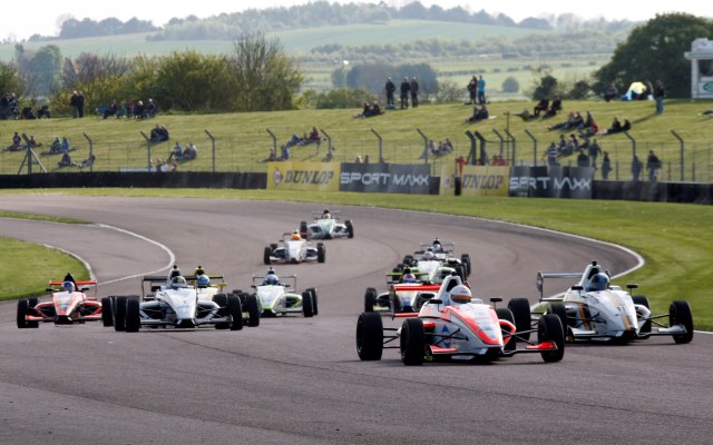 Rosso claims lights-to-flag win in Thruxton race two - Formula Scout