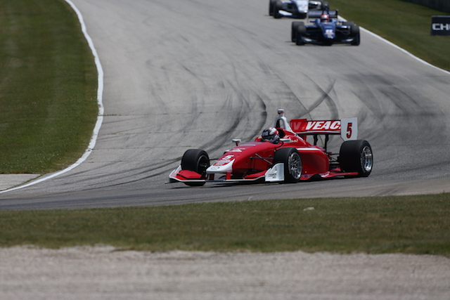 Zach Veach wins first race in two years at Road America - Formula Scout