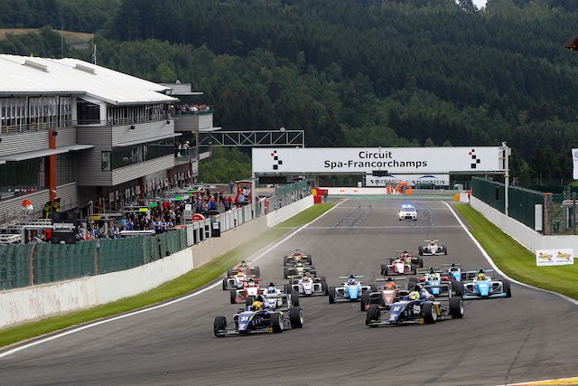 Norris wins first BRDC British F3 race at Spa - Formula Scout