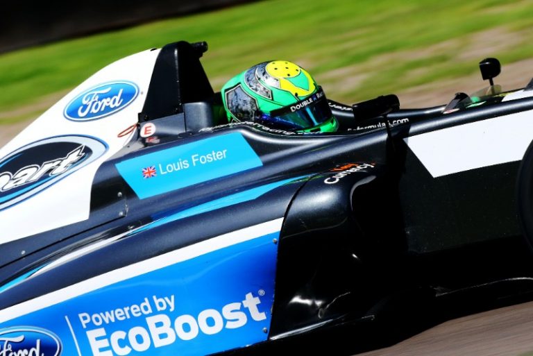 Louis Foster fastest again at Silverstone in British F4 qualifying