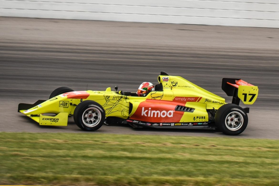 DeFrancesco claims first oval Indy Pro 2000 pole at Gateway