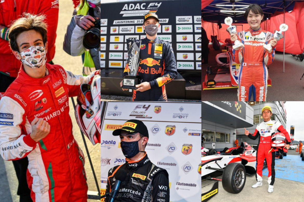 The standout Formula 4 drivers around the world in 2020 - Formula Scout