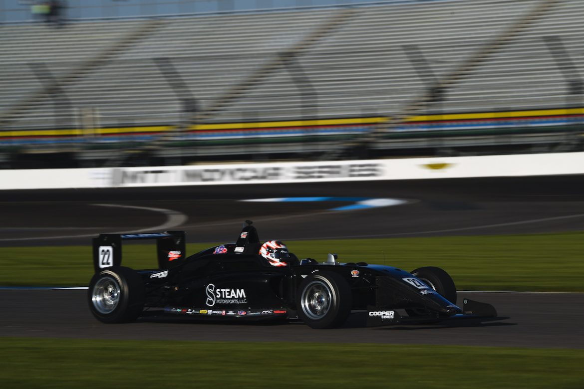 Sundaramoorthy succeeds in three-way fight for USF2000 win at Indy ...