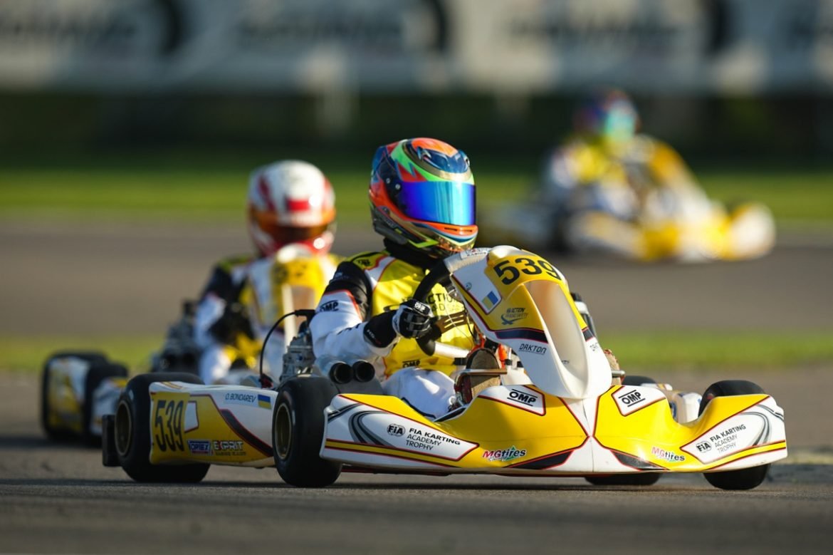 Ukraine's new racing champion flying his flag on karting's world stage ...