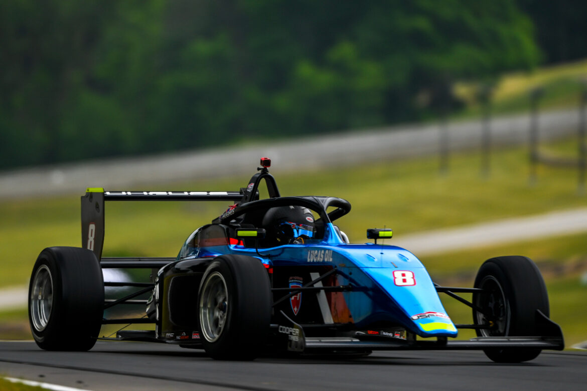 Hughes and Clark share USF2000 poles at Road America - Formula Scout