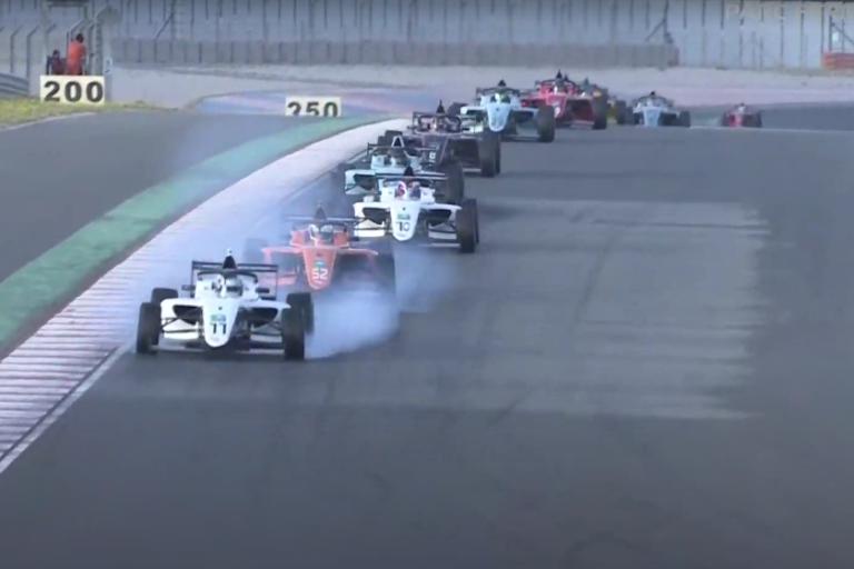 Saudi Arabian F4's first season begins with chaotic race in Kuwait ...