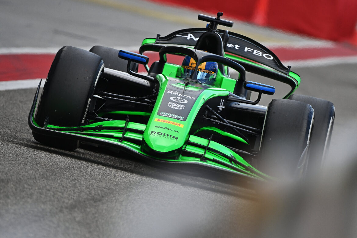 Rodin Motorsport's Zane Maloney moves to the top in F2 test - Formula Scout