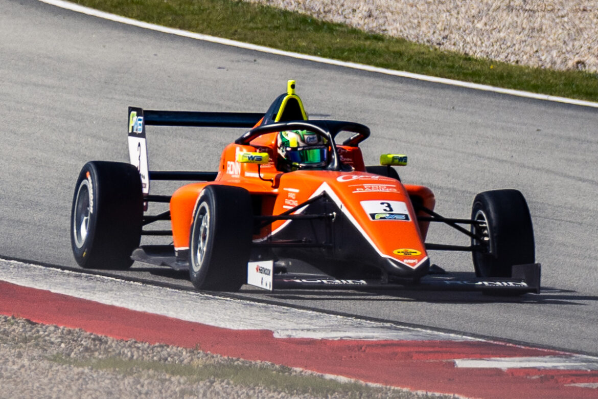 MP's Griffin Peebles wins the Formula Winter Series title at Barcelona ...