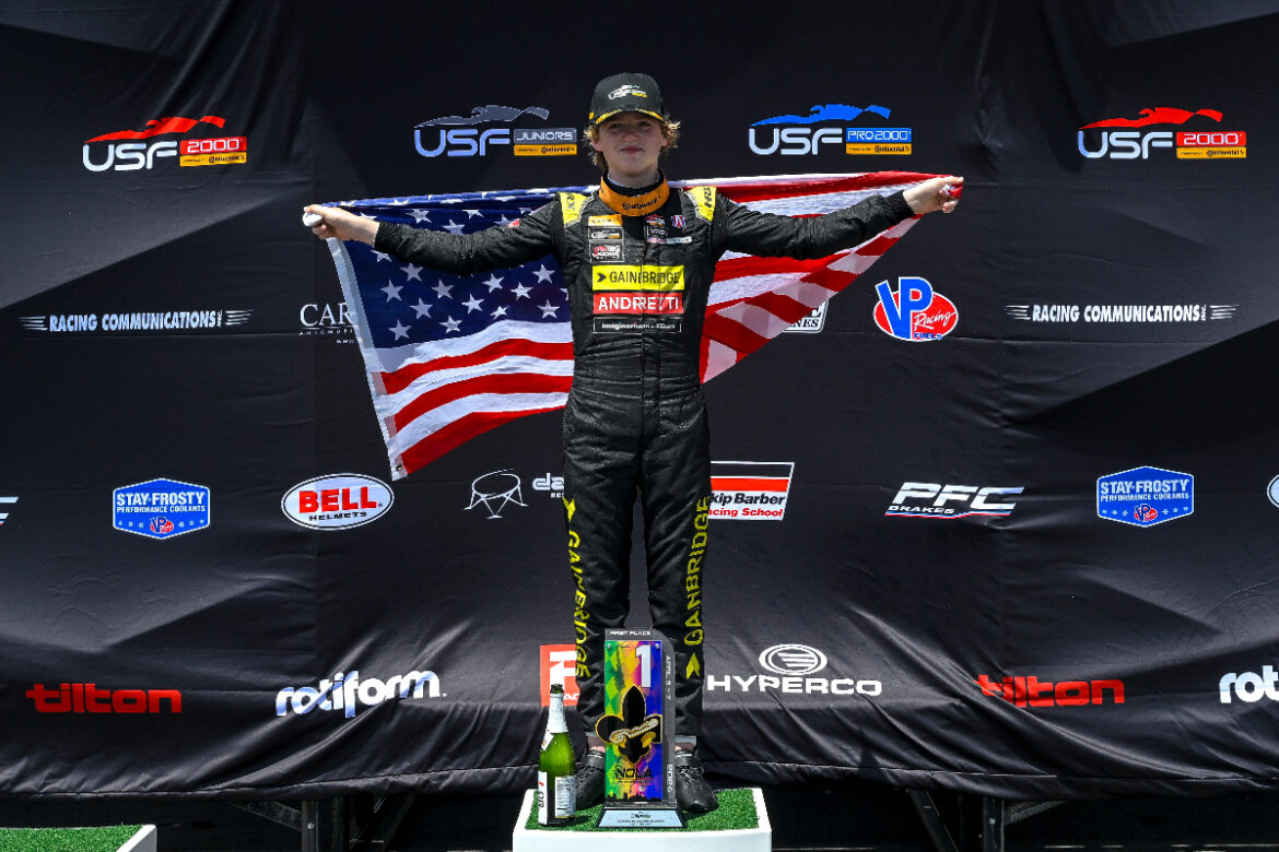 Sebastian Wheldon starts the USF Juniors season on top - Formula Scout