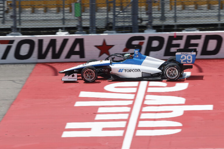 James Roe Jr takes his first Indy Nxt pole at Iowa Speedway - Formula Scout
