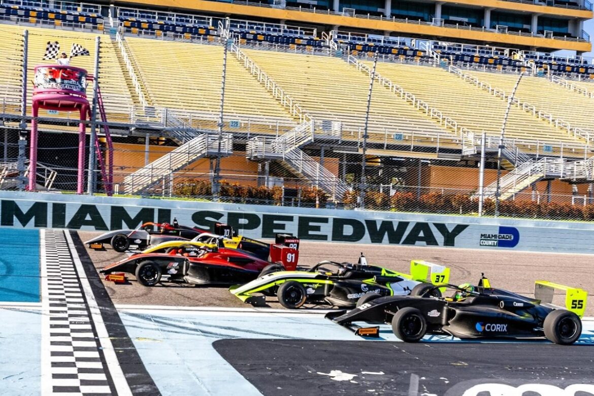 Photo finishes fill YACademy Winter Series' first round at Homestead ...