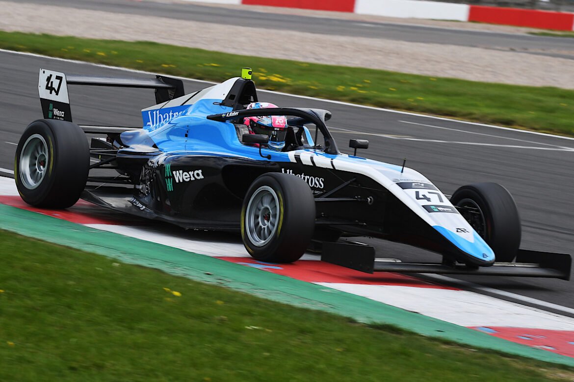 August Raber wins British F4 opener at Donington - Formula Scout