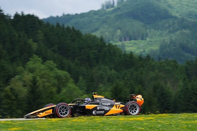 Dunne leads F2 practice at the Red Bull Ring - Formula Scout