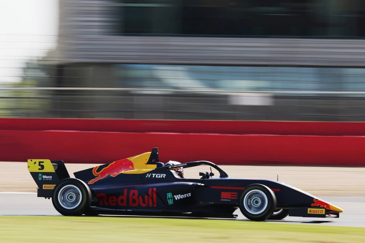 McLaughlin leads British F4 field in practice for series' grand prix ...