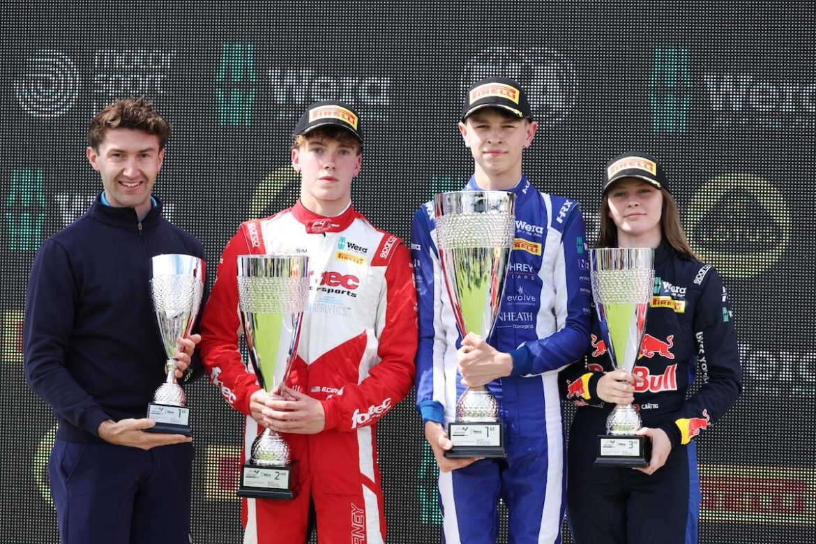 Joseph Smith wins red-flagged Silverstone reversed-grid race - Formula ...